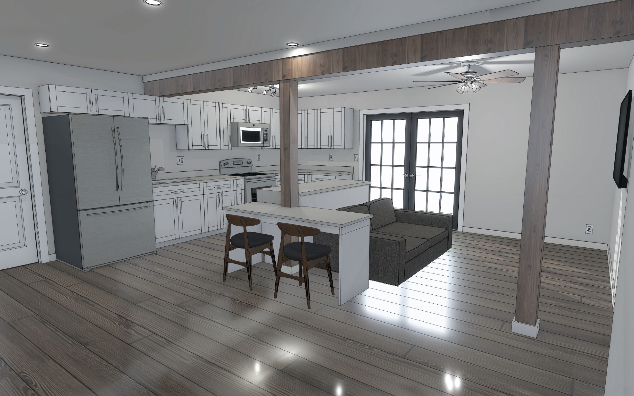 3D Building Renderings | Green Home Installations