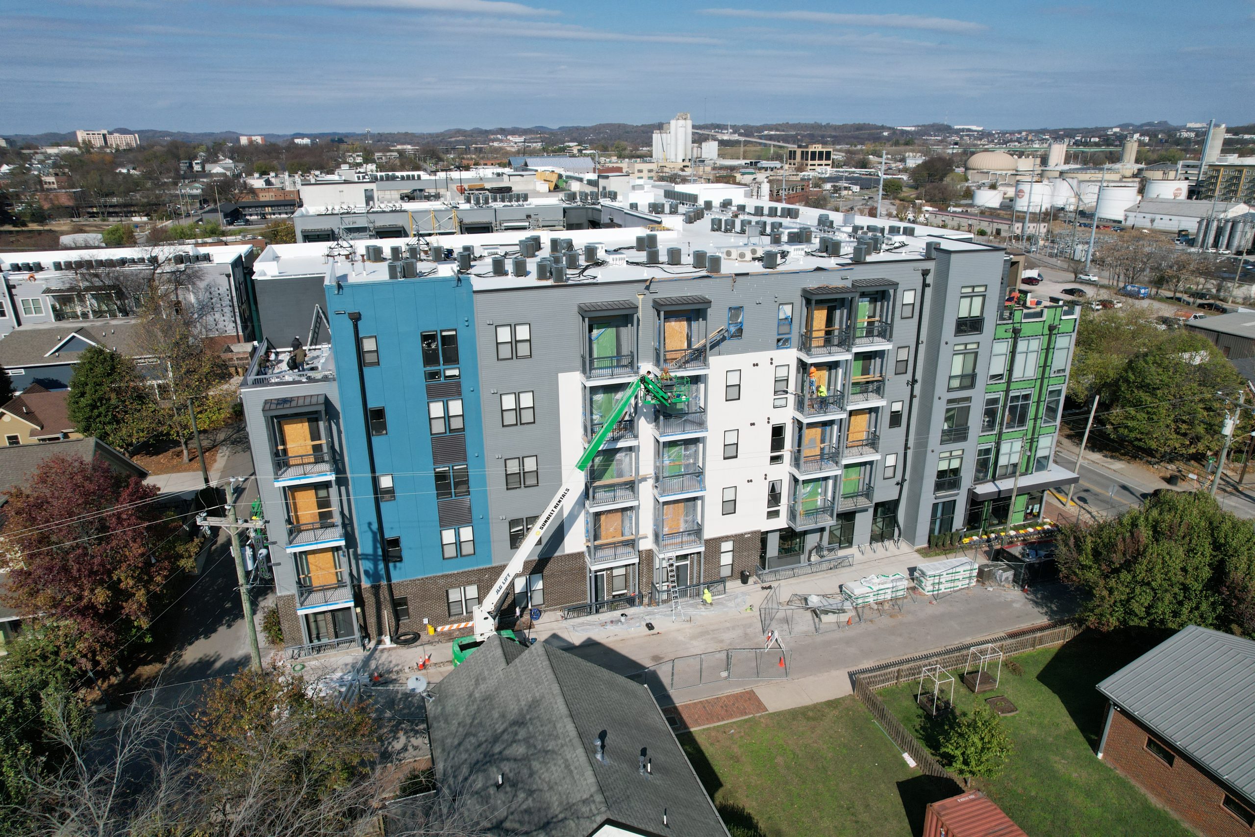 Commercial Construction Gallery | Green Home Installations