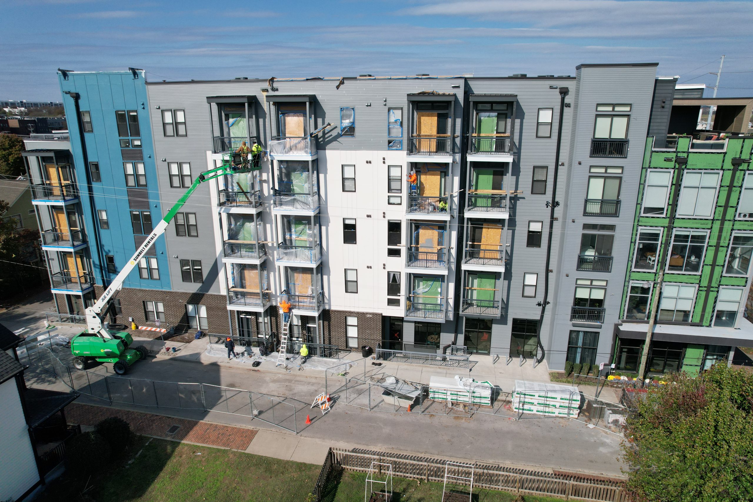 Commercial Construction Gallery | Green Home Installations